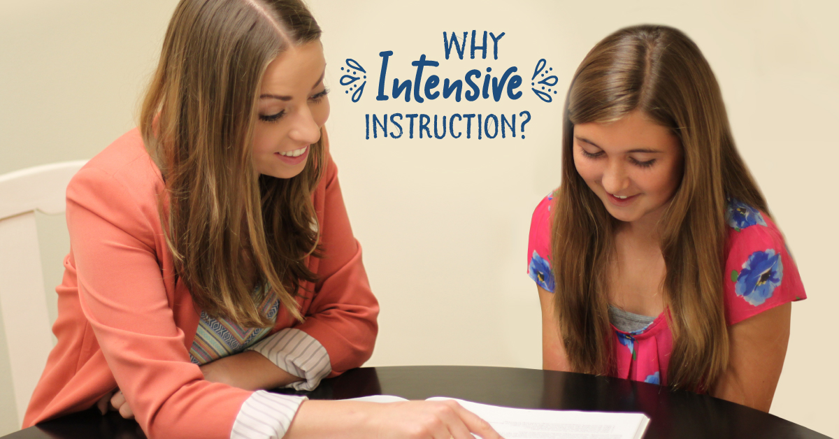 Intensive Instruction: Why it Works—It’s More Than Tutoring - Lindamood ...