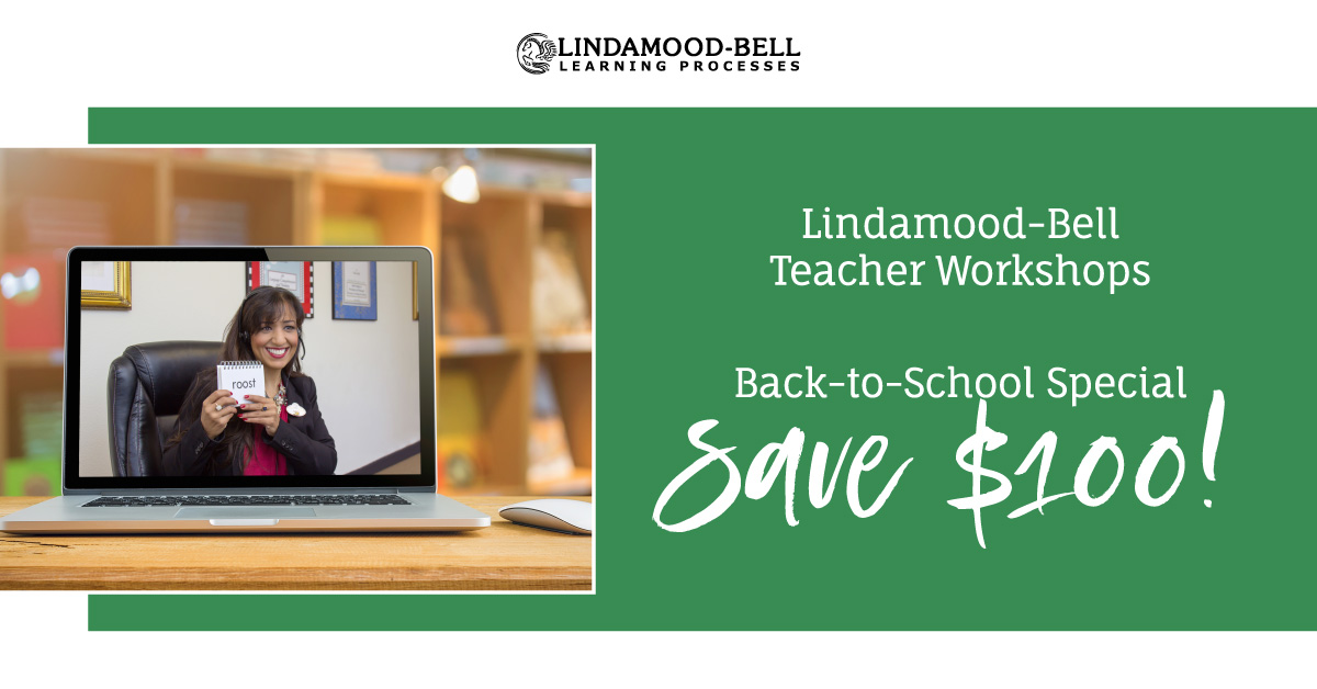 Teacher Workshops - Lindamood-Bell